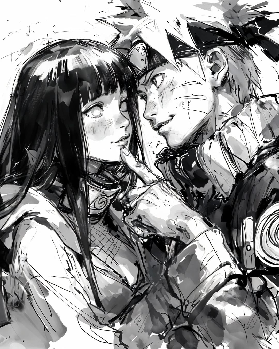 Basilisk Aida on Pinno: Naruto and Hinata ️ DM me for commissi...