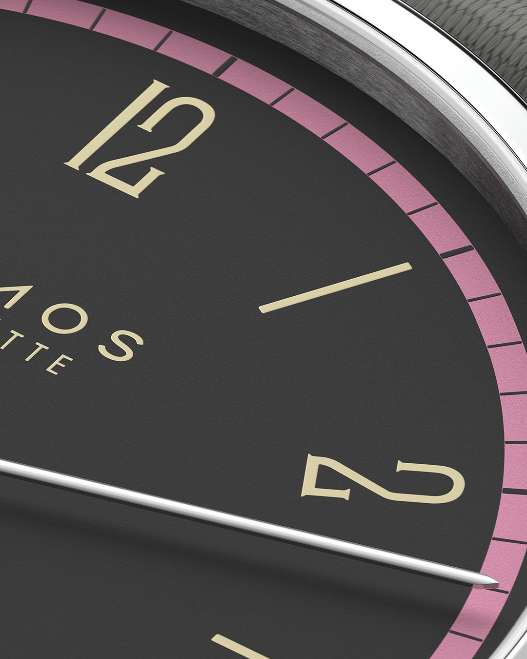 NOMOS Glashütte on Pinno: The pink minute ring looks even more une...