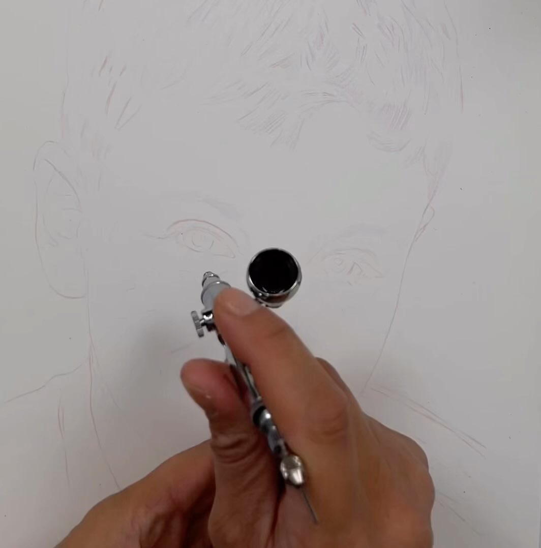 marissa_oosterlee@instagram on Pinno: Small step by step with Airbrush ...