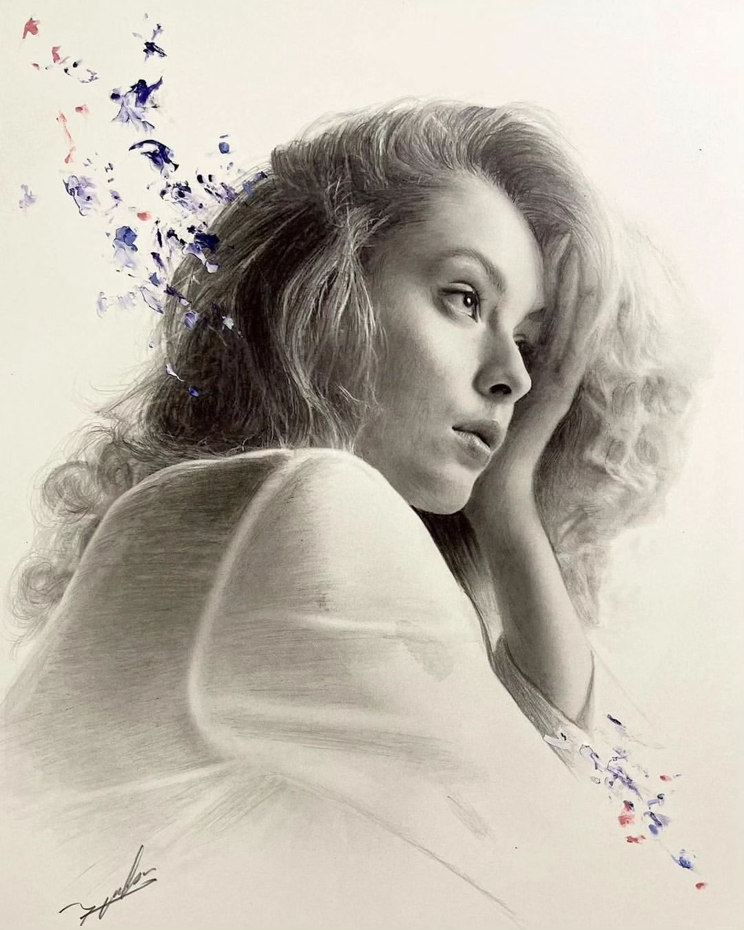 graphite.masters@instagram on Pinno: drawing by @yukomakimura@instagram ...