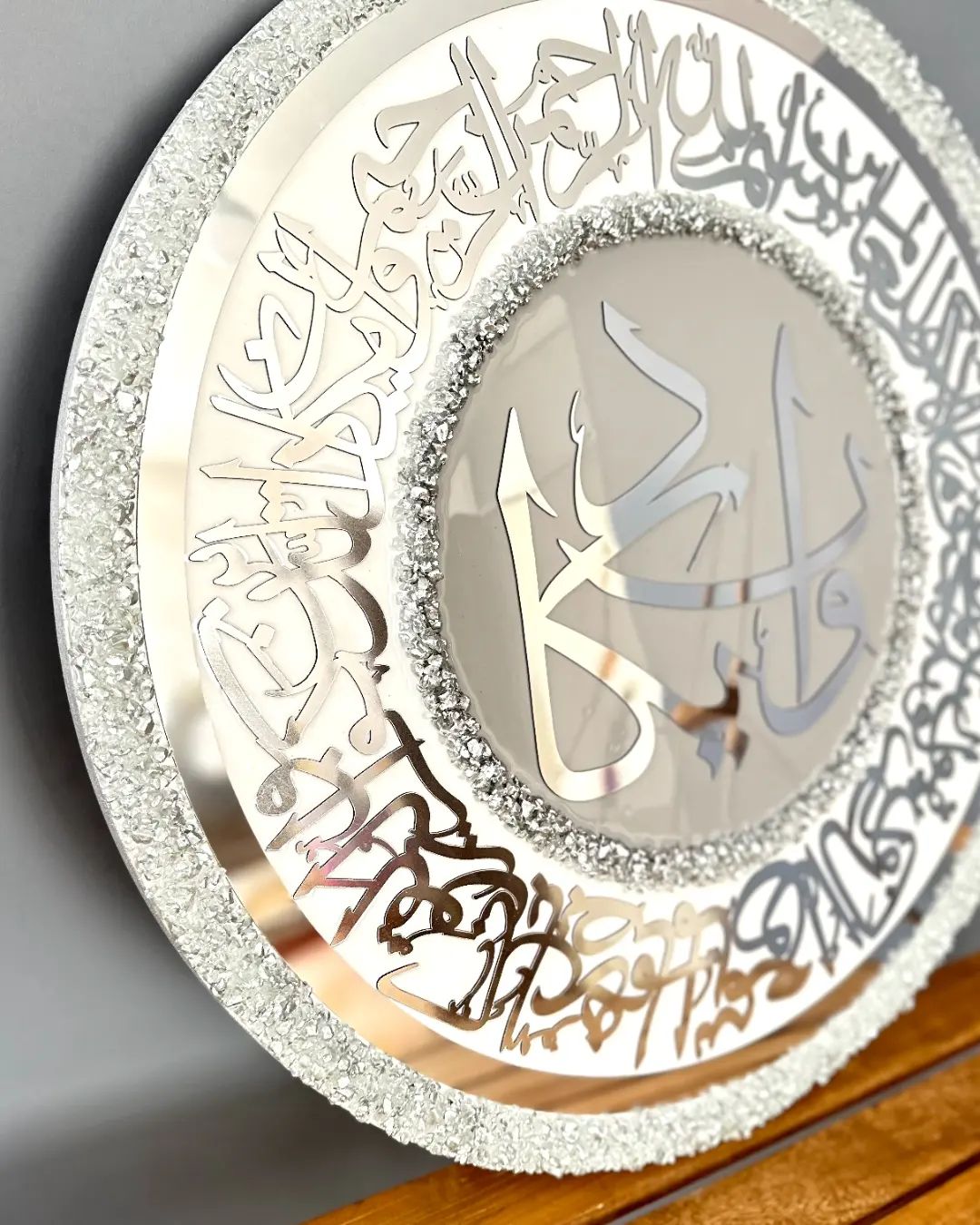 negin_resinart@instagram on Pinno: 💫یه تابلو وانیکاد نقره ای به سفارش مشتری...