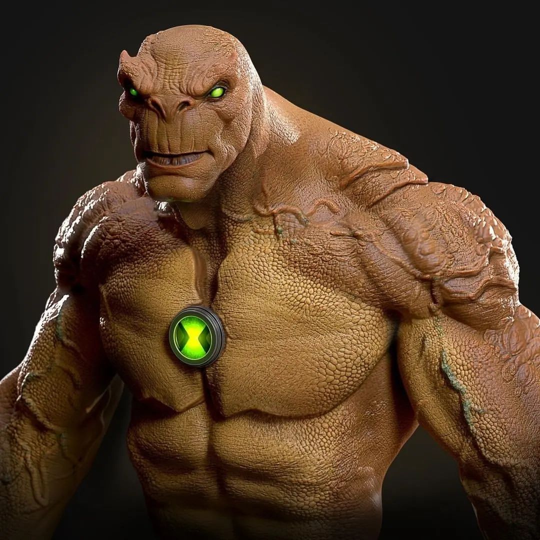 3dillustrationmuseum@instagram on Pinno: Humungousaur - Ben 10. 🧑‍🎨 ...