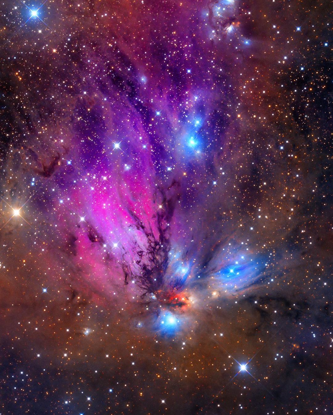 curtismorgan@instagram on Pinno: The Angel Nebula explodes with color ...