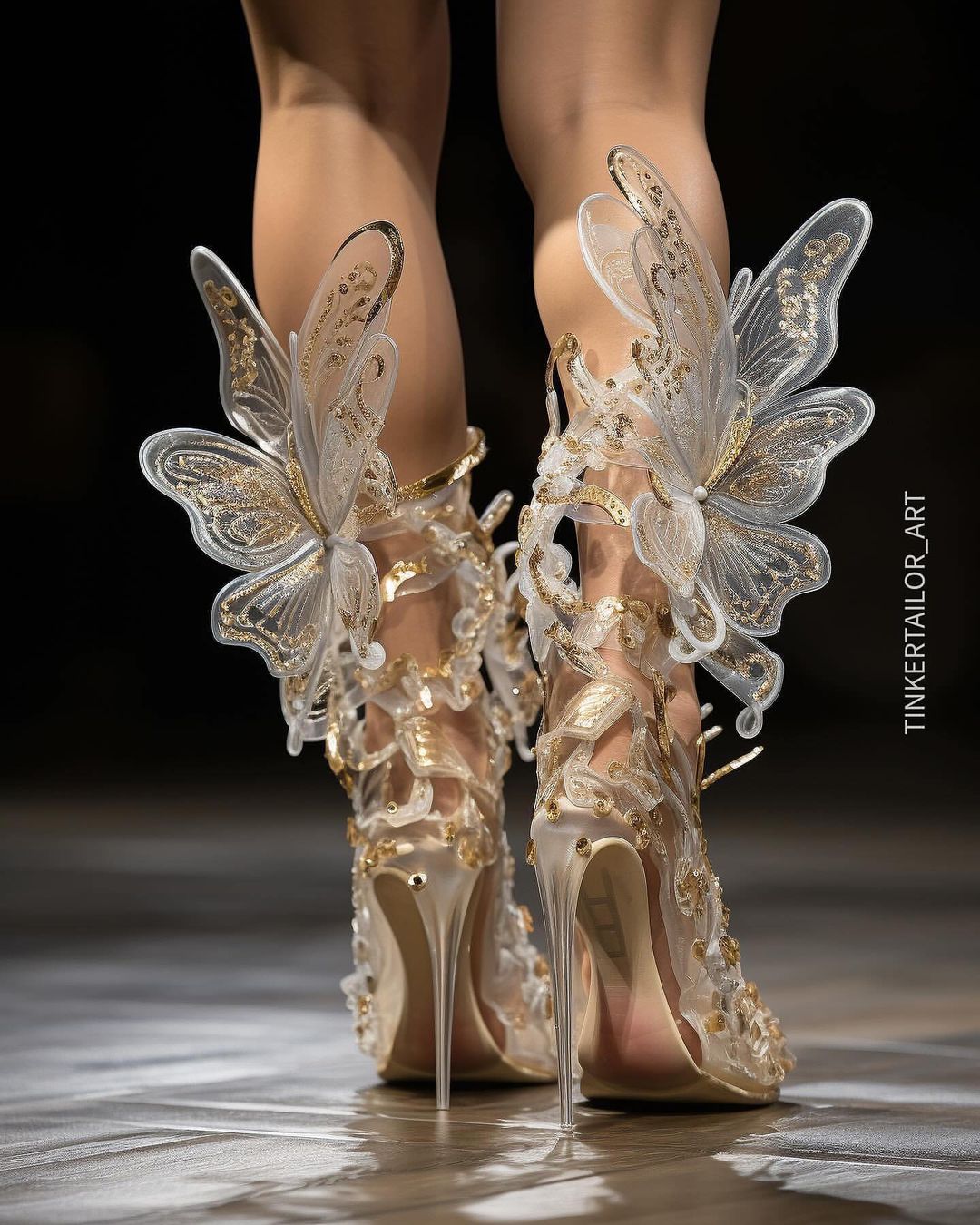 lovinghautecouture@instagram on Pinno: The Butterfly Heels 🦋 💫 1 ️ 10 ...