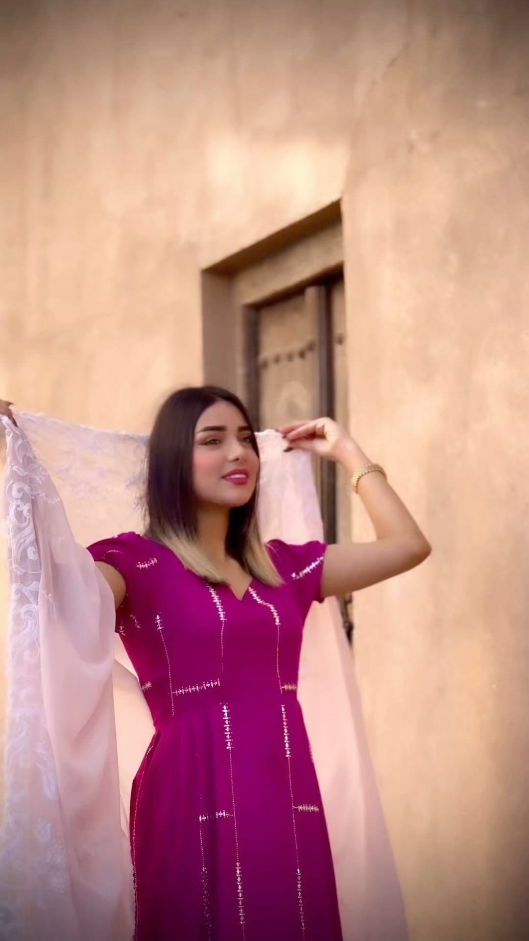 Kimiyaainstagram On Pinno دختر بندری💜 لباسبندری چادر بنفش مد