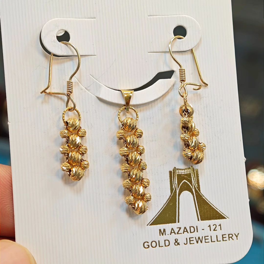 mahan_gold_gallery@instagram on Pinno: 🟢⚪️🔴 #نیم_ست #مینی_ست نیم ست شیک ...