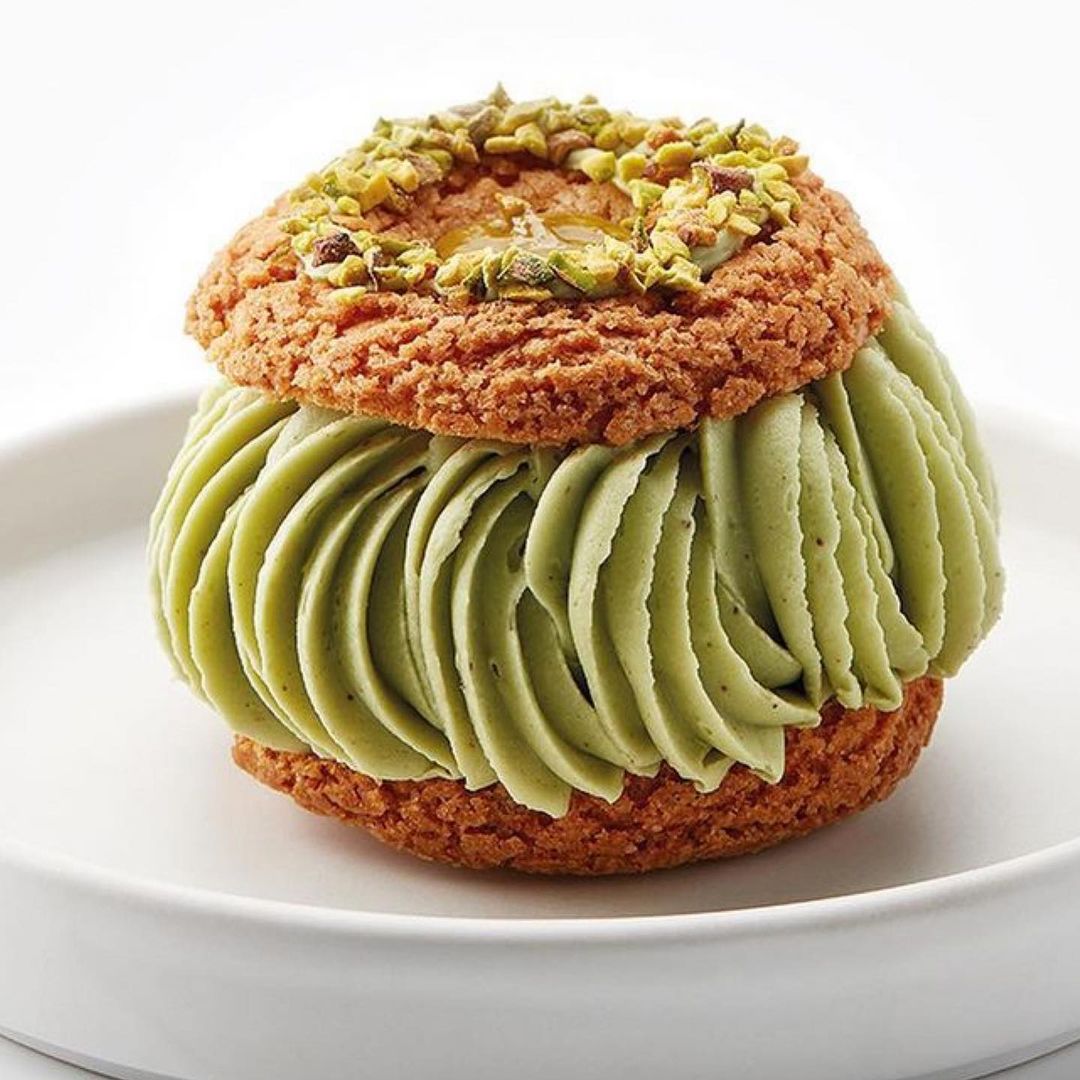 antonio.bachour@instagram on Pinno: Pistachio Paris Brest from my book Bacho...