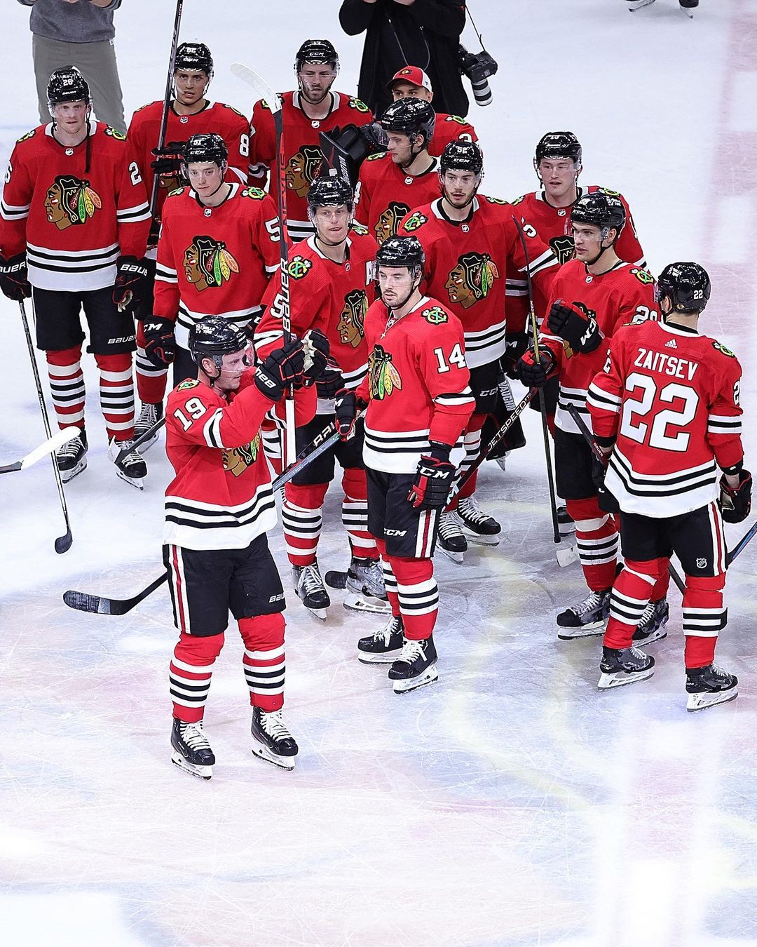 nhlblackhawks@instagram on Pinno: We salute you, Blackhawks fans. The ...
