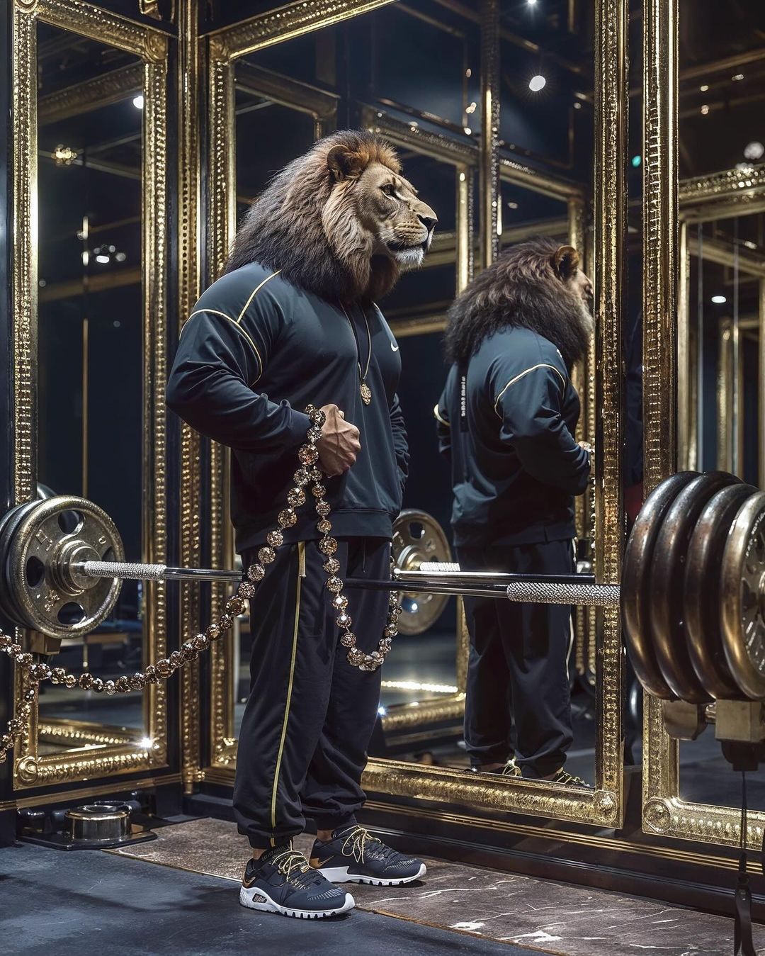 iva_ai_popsurreal@instagram on Pinno: Glam Gym Beasts & Cuties 🐼🦍 . Tag yo...