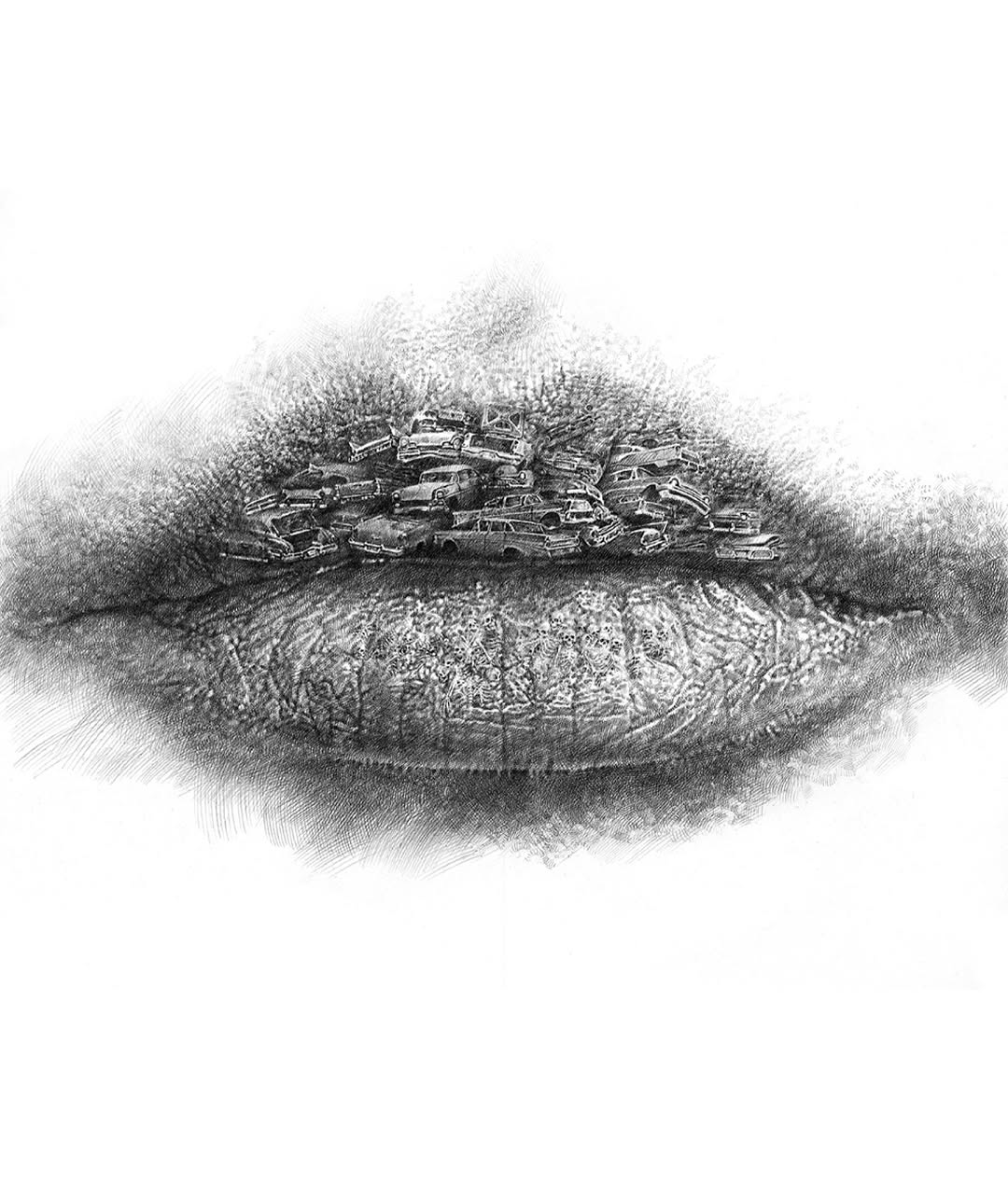 art.forshare@instagram on Pinno: مجموعه‌ی مشهور “لب‌ها” از کریستو ...