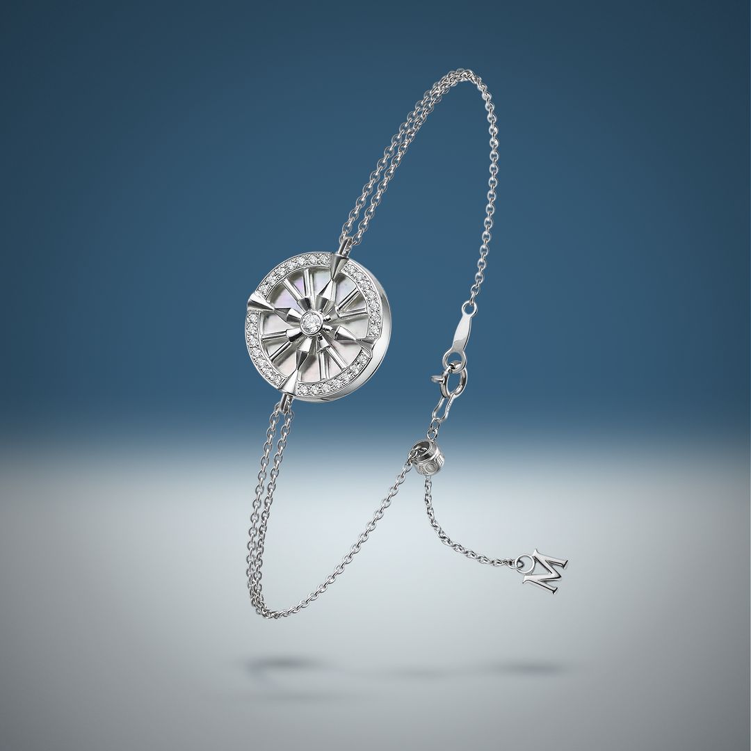 MIKIMOTO on Pinno: “LUCKY ARROWS” features the gently shimm...