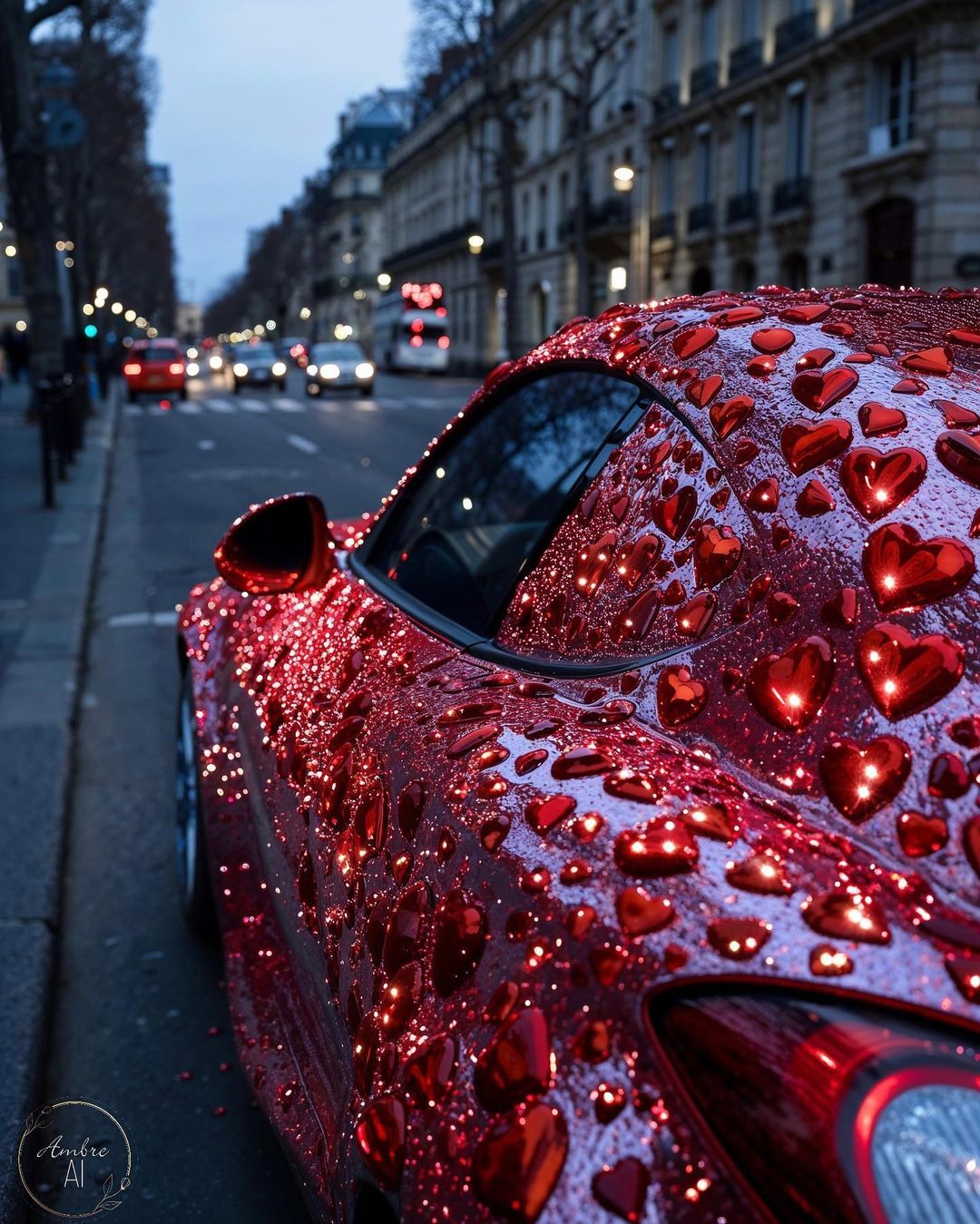 ambre_ai@instagram on Pinno: City of love ️ happy Valentine’s day
