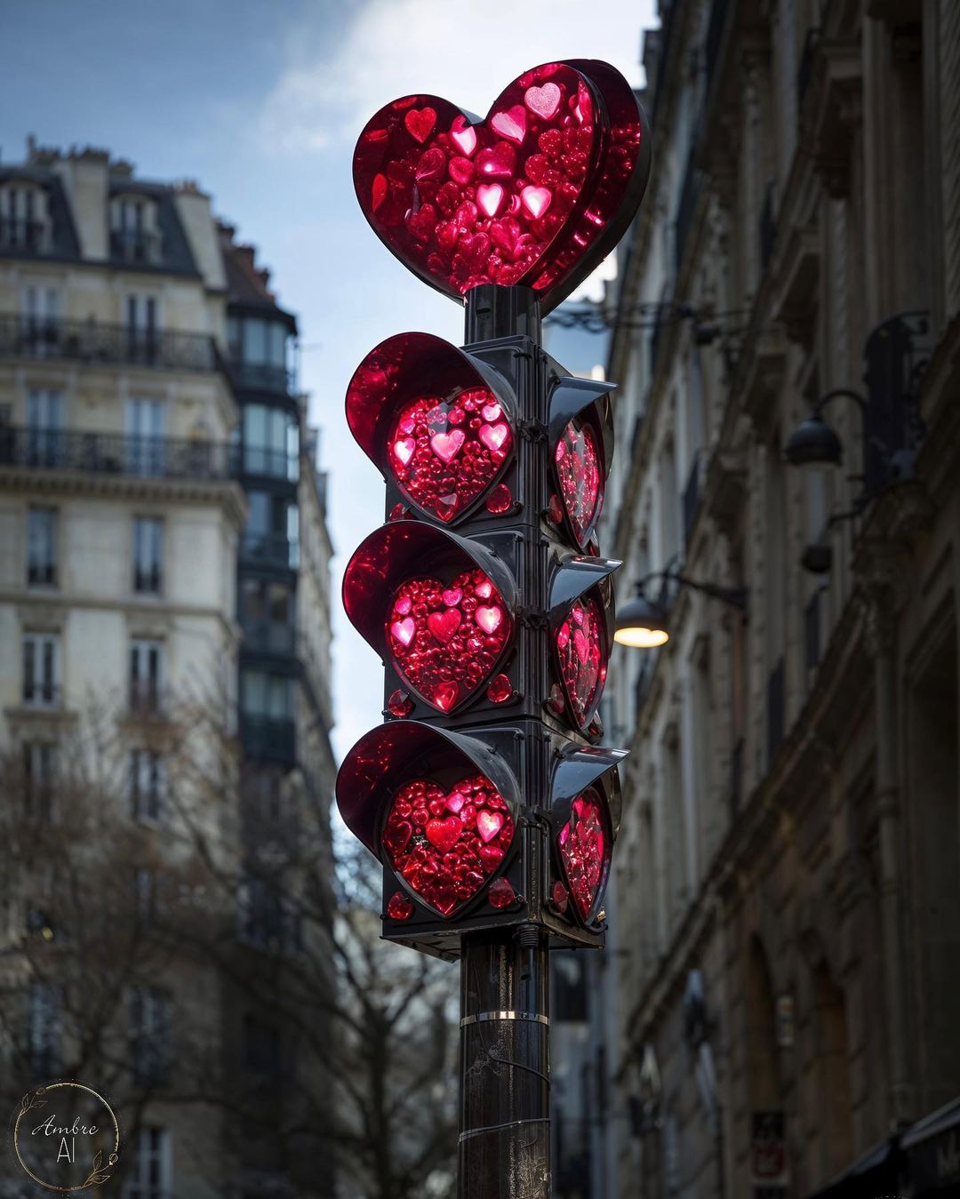 ambre_ai@instagram on Pinno: City of love ️ happy Valentine’s day