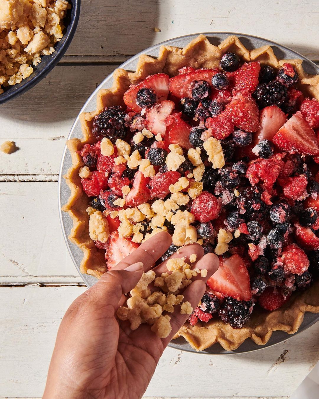 kingarthurbaking@instagram on Pinno: Yes: Pie, berries, butter. No ...