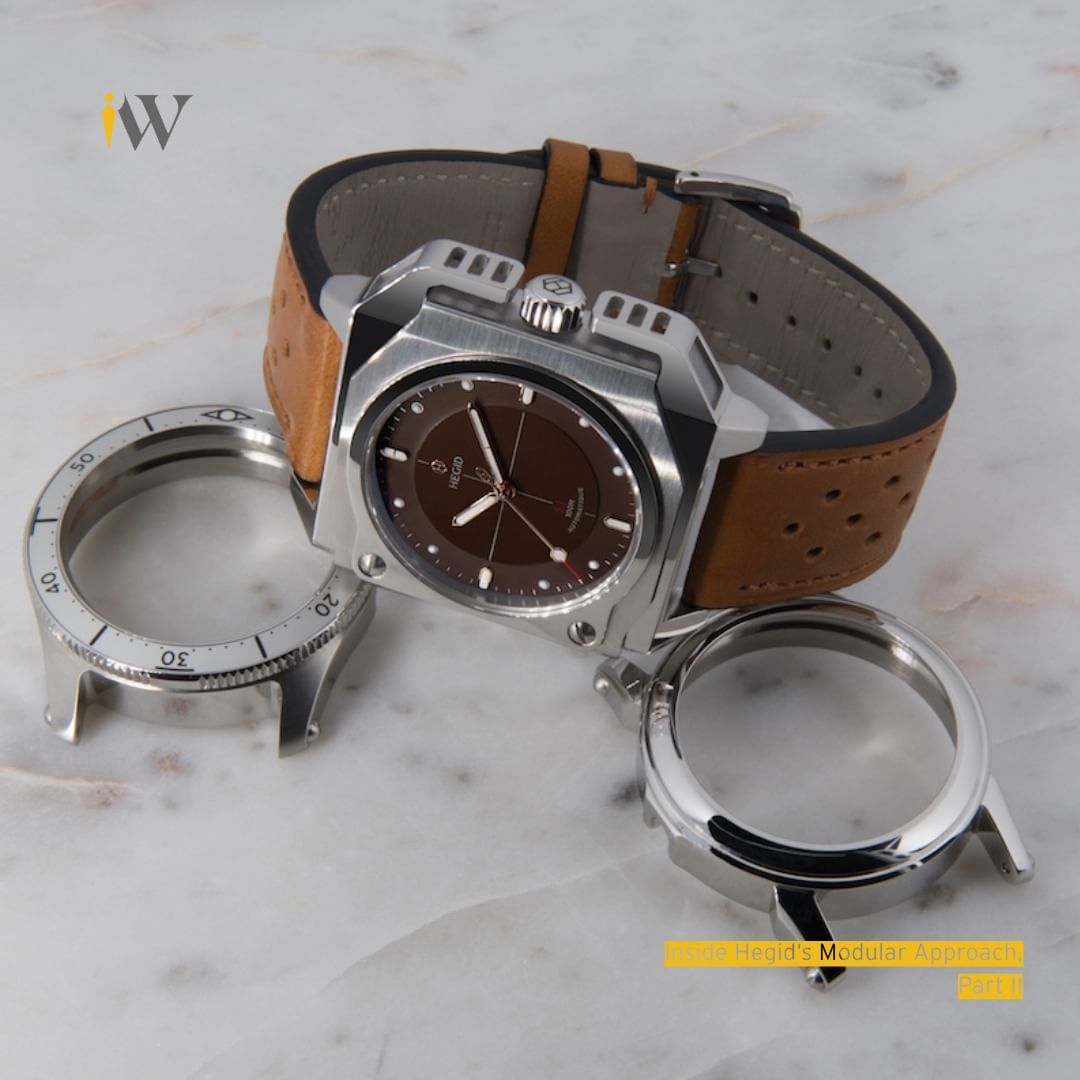 iW Magazine on Pinno: Hegid watches are built around the conce...
