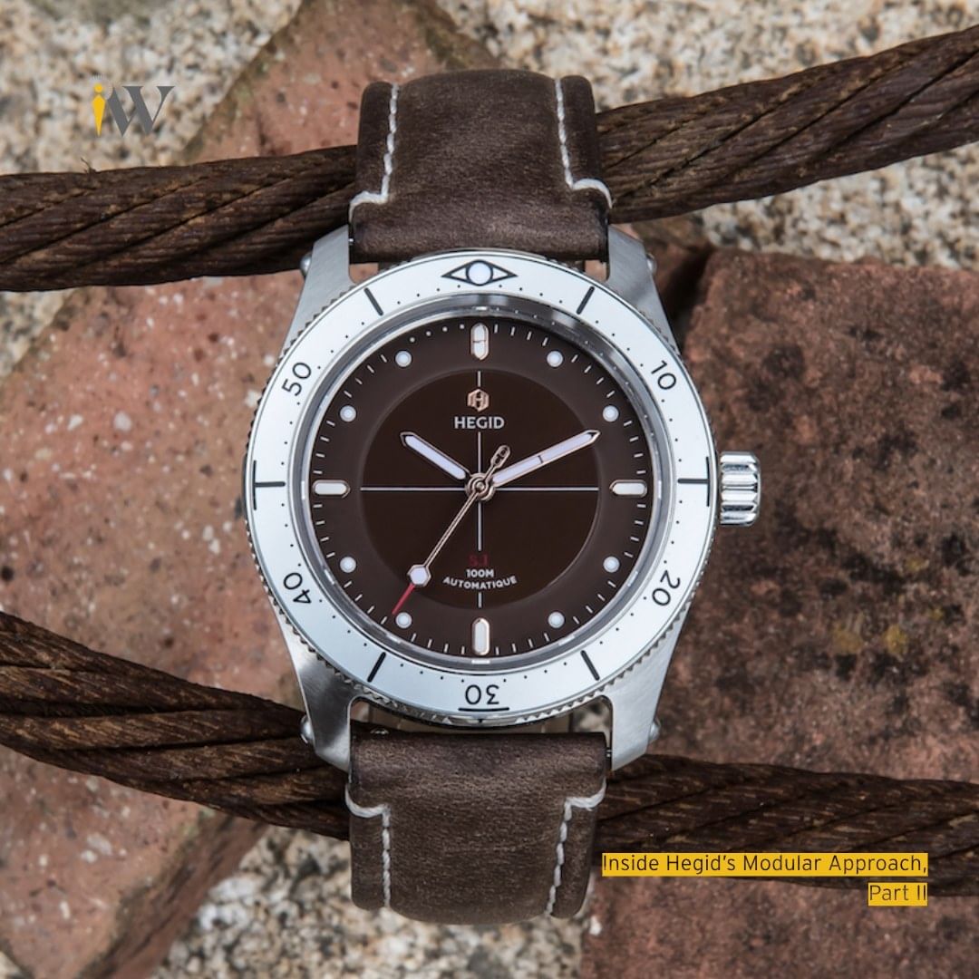 iW Magazine on Pinno: Hegid watches are built around the conce...