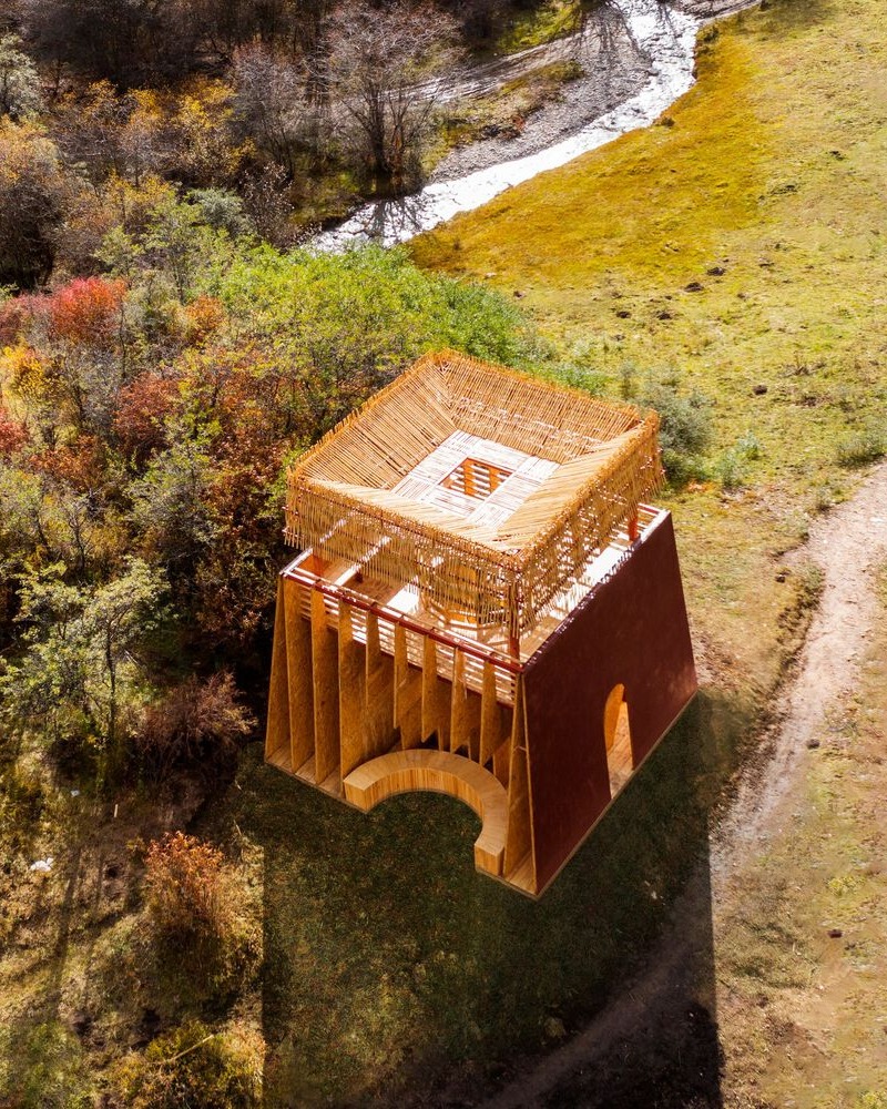 archdaily@instagram on Pinno: ELEMENT’U Pavilion integrates with the ...