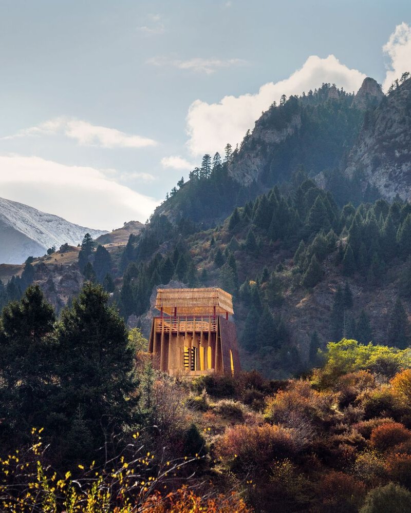 archdaily@instagram on Pinno: ELEMENT’U Pavilion integrates with the ...