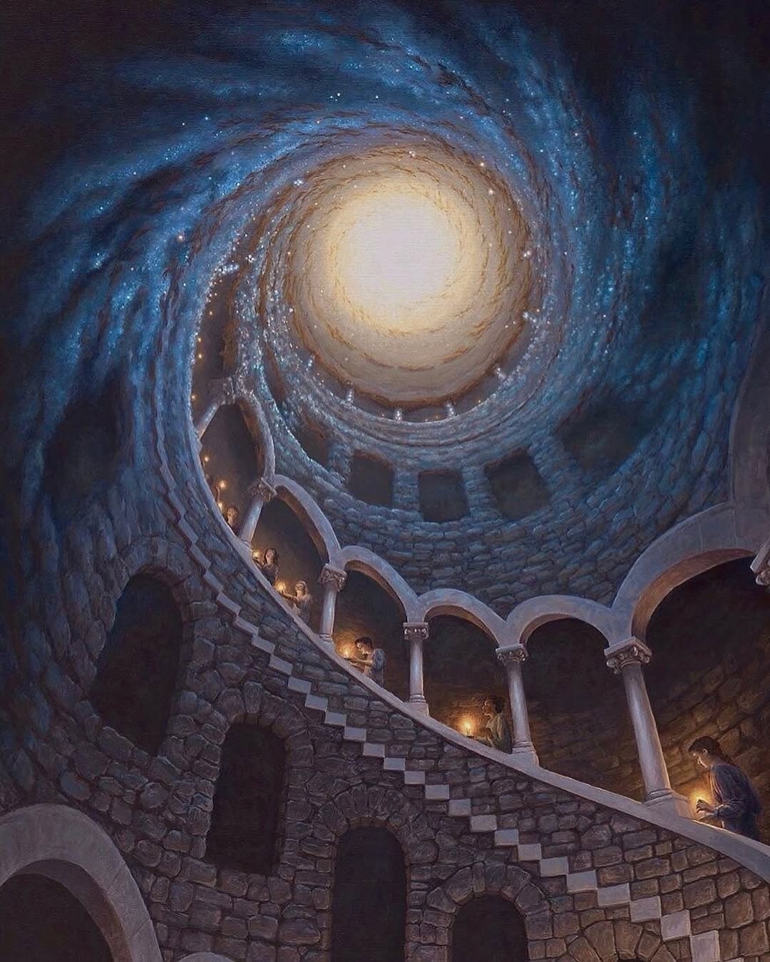 art_dailydose@instagram on Pinno: Rob Gonsalves was a Canadian artist ...