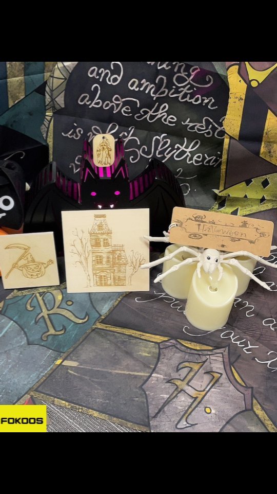 home__boho@instagram on Pinno: 👻 [FoKoos] title: A Halloween Engraving ...