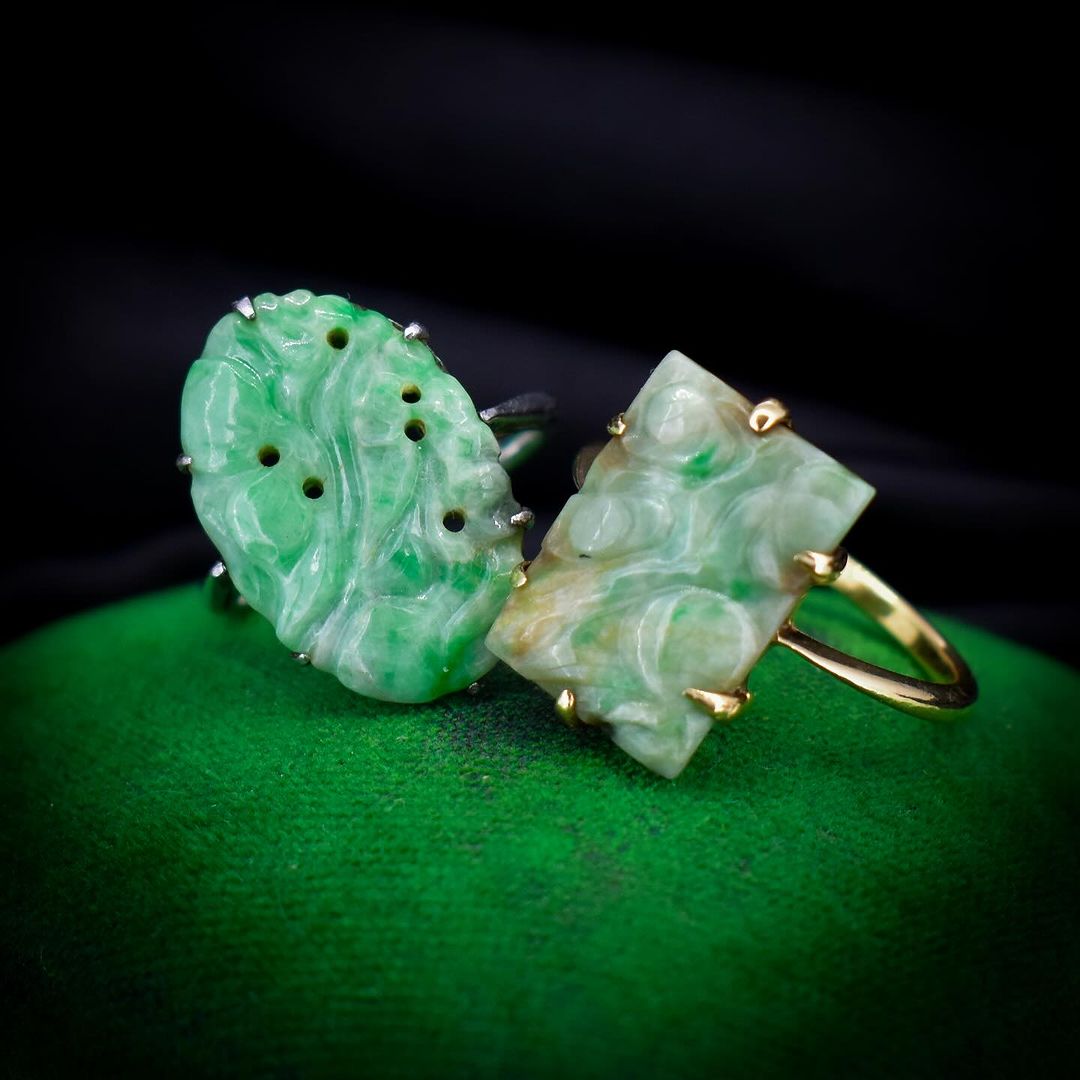 lancastrianjewellers@instagram on Pinno: CARVED JADE 💚 . Jade is an ...