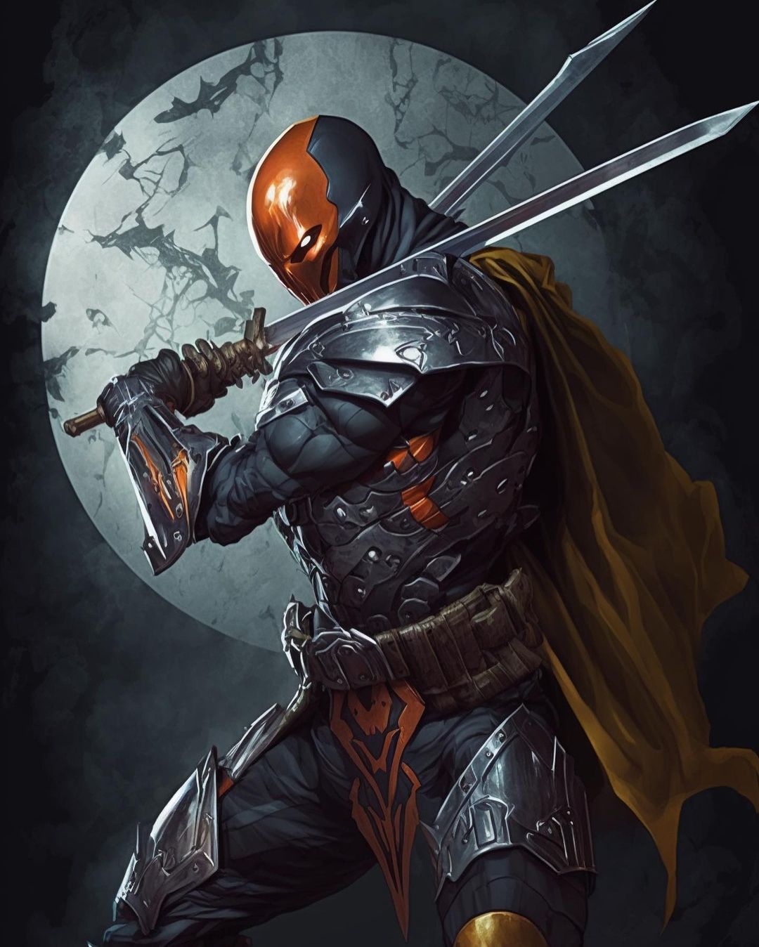 maestro.ai@instagram on Pinno: DEATHSTROKE Slade Joseph Wilson “Being...