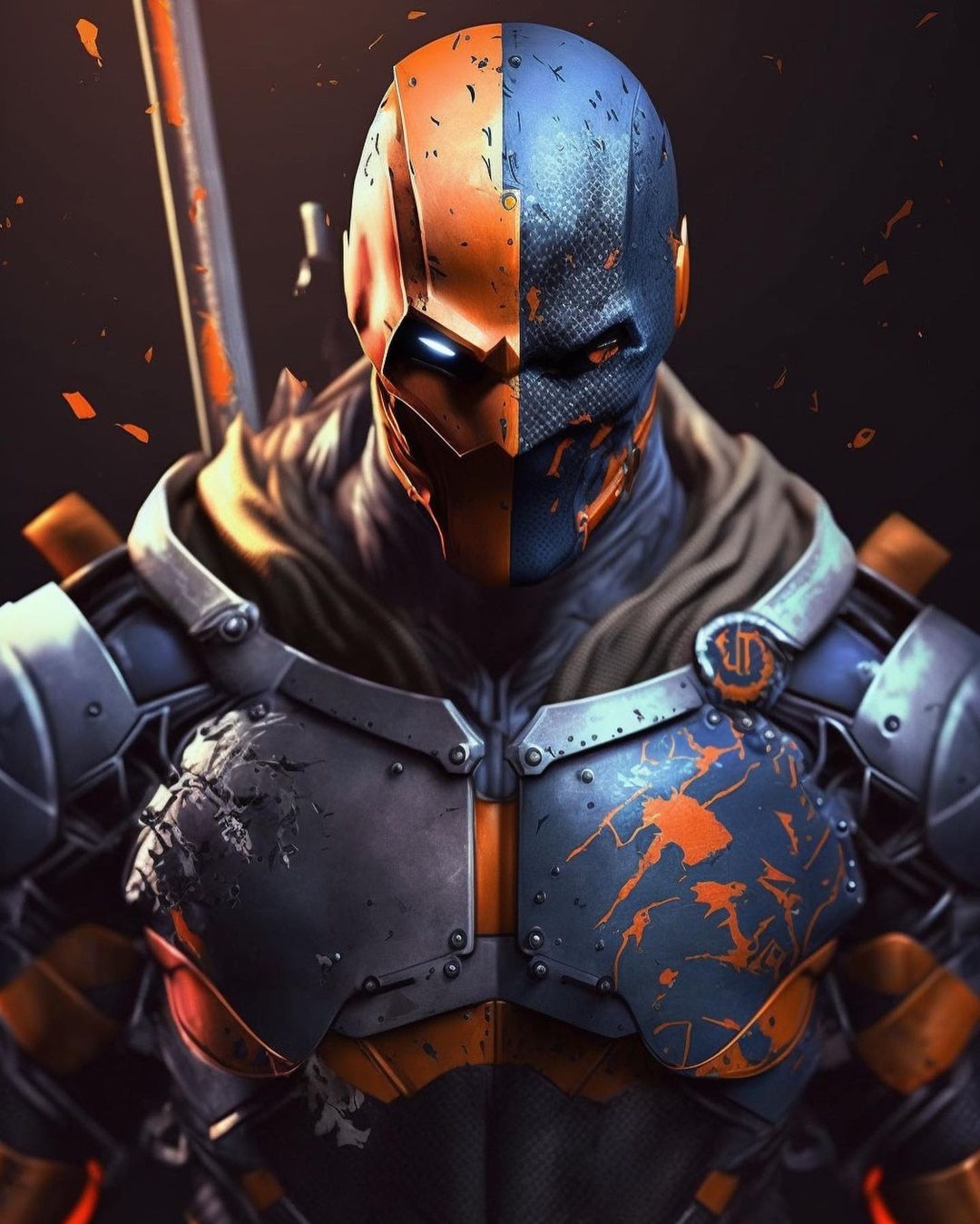 maestro.ai@instagram on Pinno: DEATHSTROKE Slade Joseph Wilson “Being...