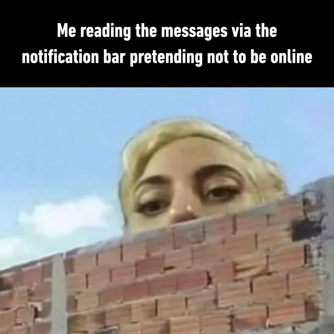 9gag@instagram on Pinno: so people won't know I've seen it-#texting # ...