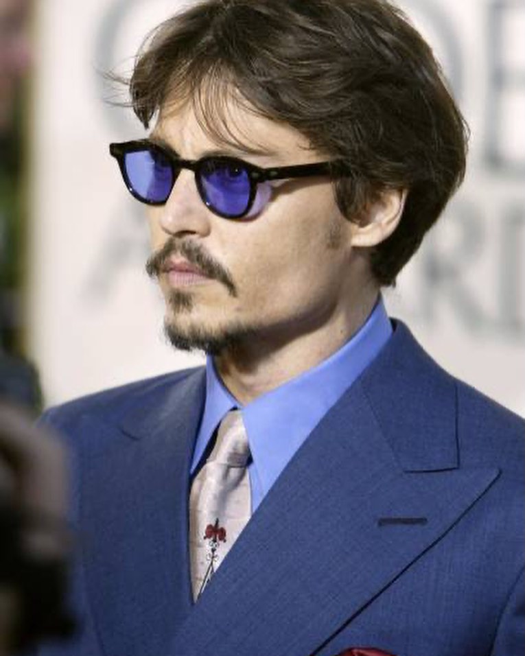 reemidepp@instagram on Pinno: Johnny Depp attends the Miramax 2005 Gol...