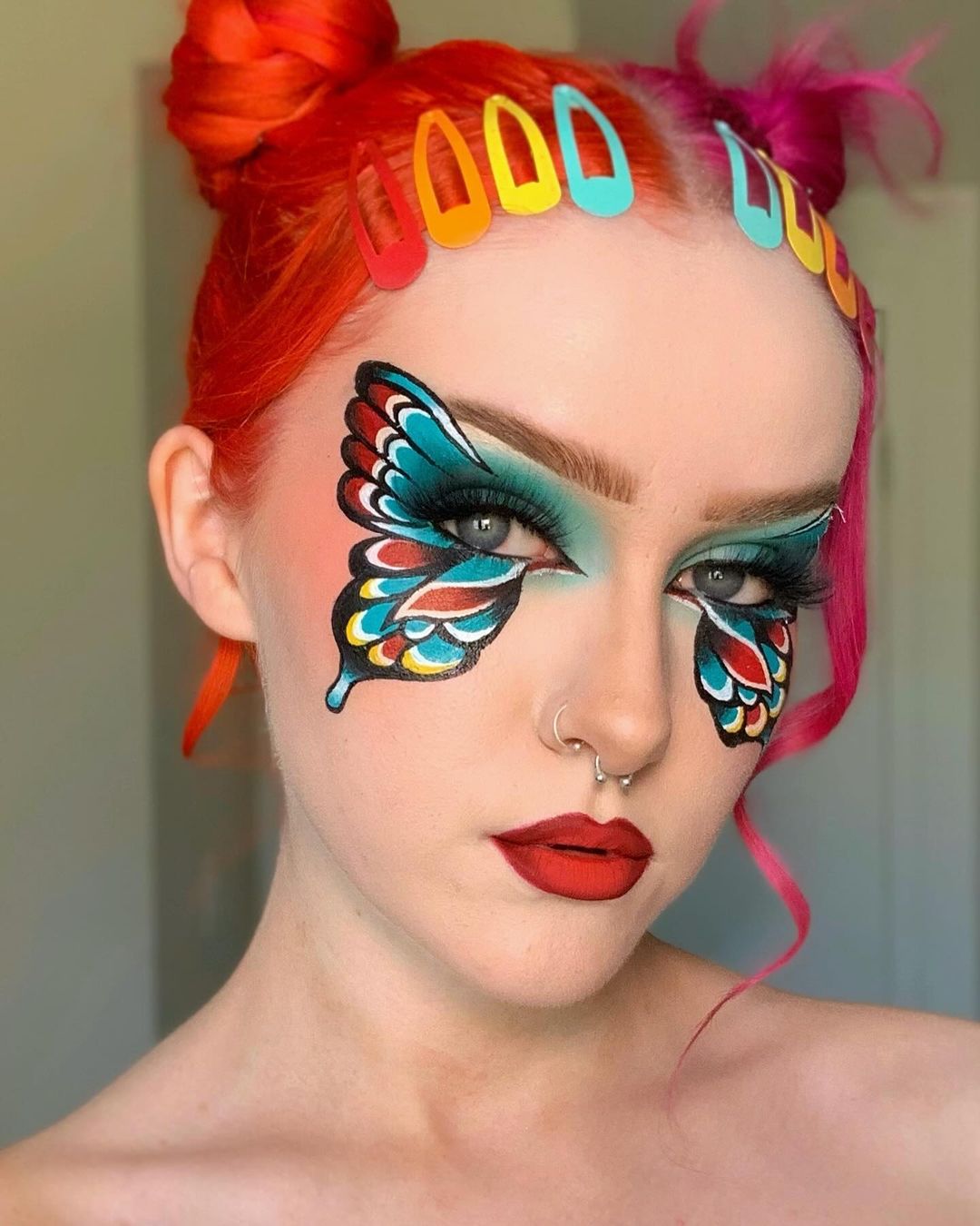 Maddy Harms 🥀 🦇 on Pinno: tattoo styles as a makeup look is now my...