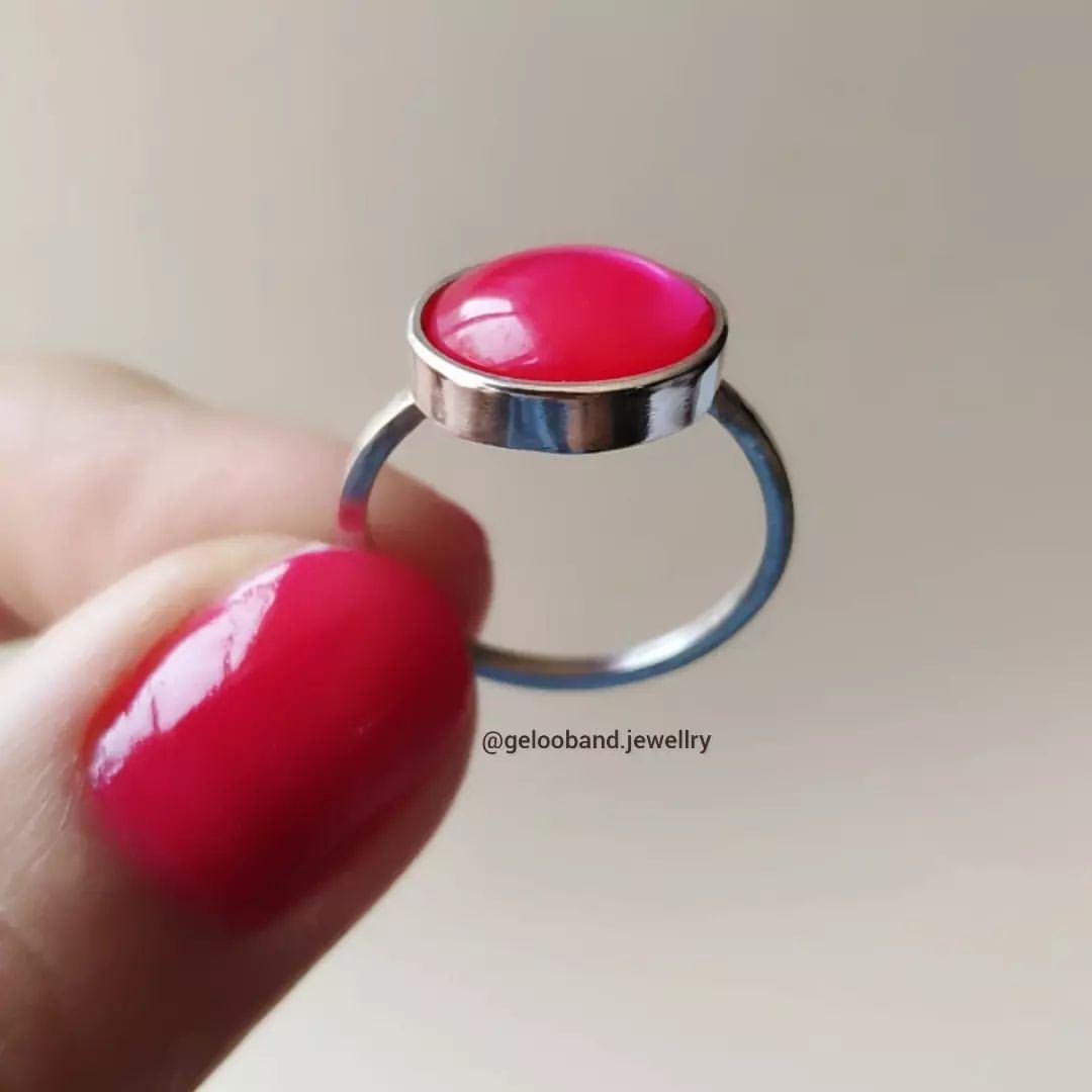 gelooband.jewellry@instagram on Pinno: 💍 انگشتر مینیمال نقره و عقیق ...