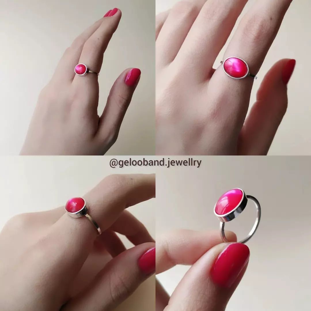 gelooband.jewellry@instagram on Pinno: 💍 انگشتر مینیمال نقره و عقیق ...