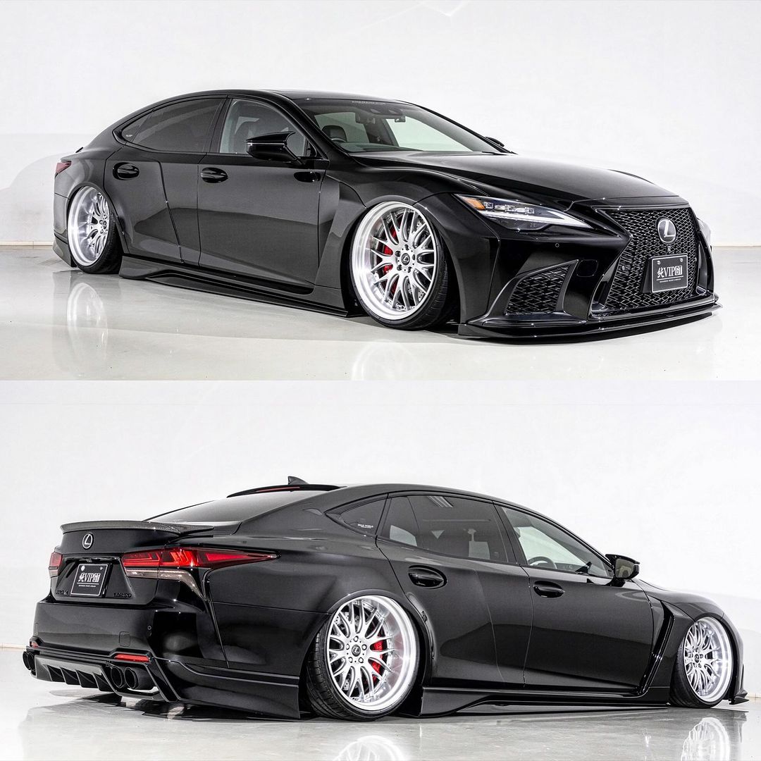 aimgain_hiroshi@instagram on Pinno: LEXUS LS500 F-SPORT WIDE BODY ...