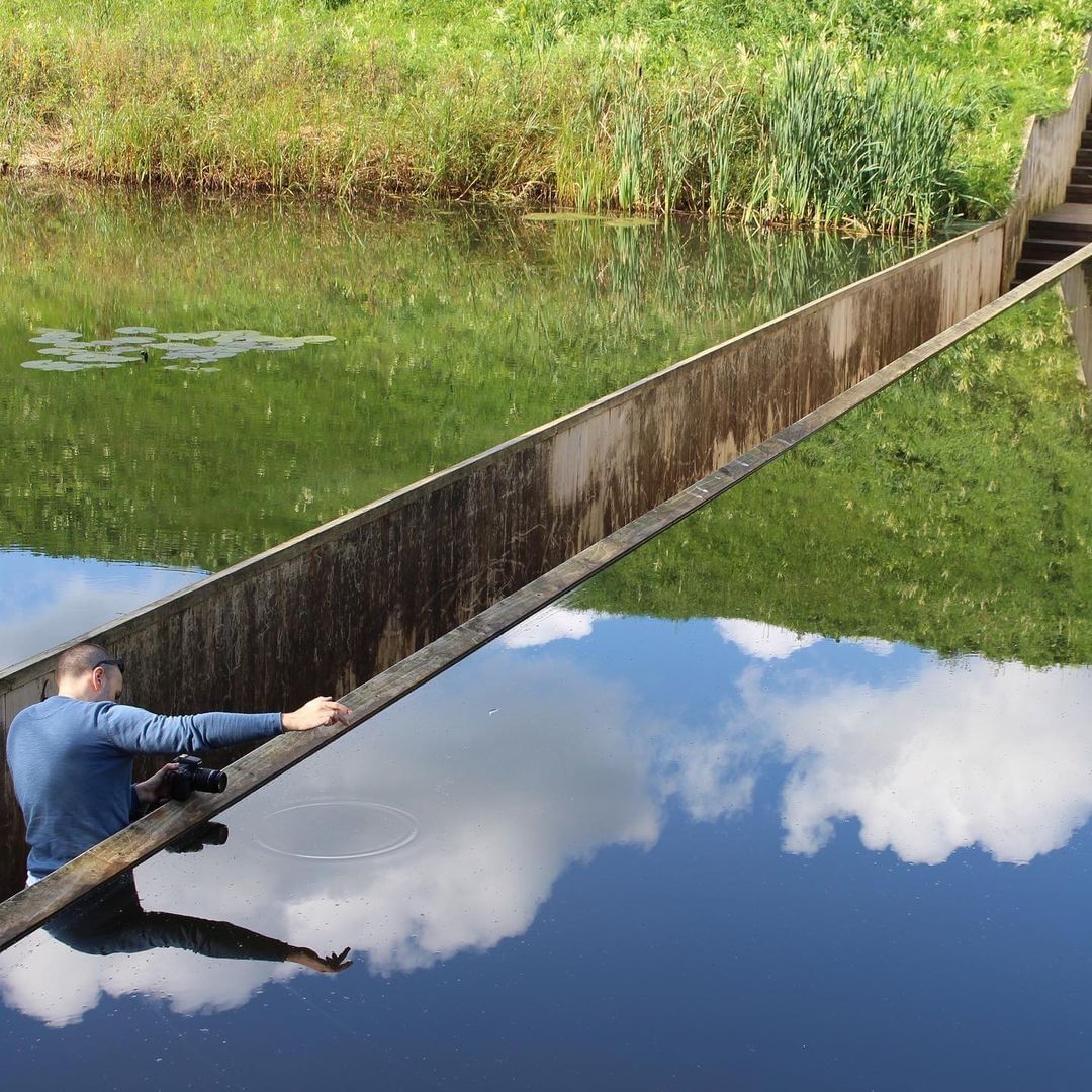 archidesiign@instagram on Pinno: This ‘invisible bridge’ is located in ...