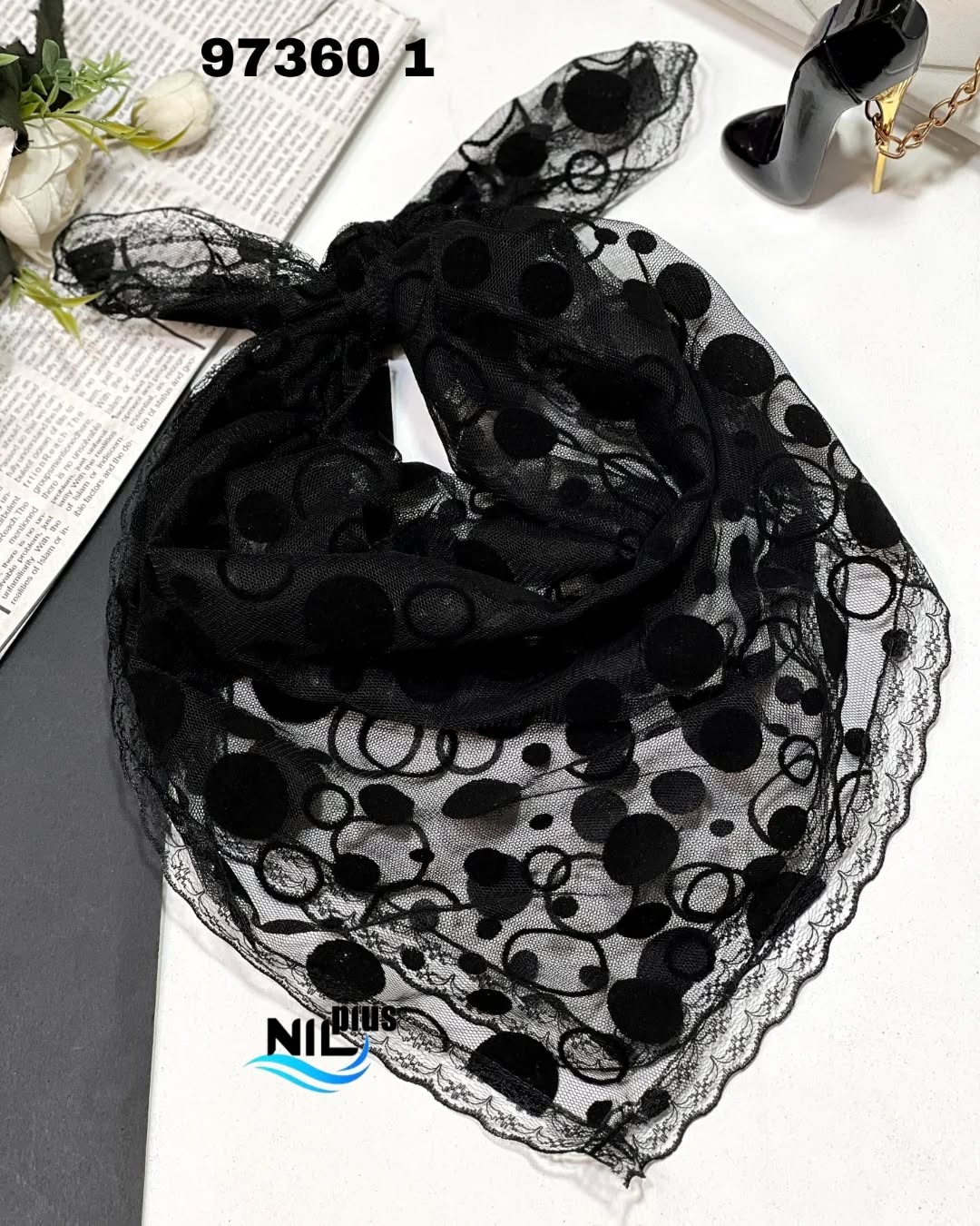 nile.scarf@instagram on Pinno: ک‎الکشن عید 1404 🥰 مینی اسکارف مخمل دور...